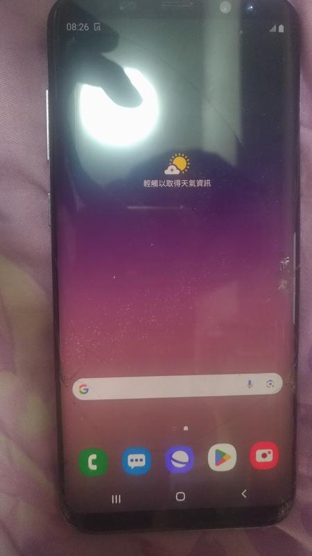 ㊣1193㊣ samsung 三星 galaxy s8+ 4g PLUS 螢幕破 正常可用 華很順 可議價 | 露天市集 | 全台最大的網路購物市集