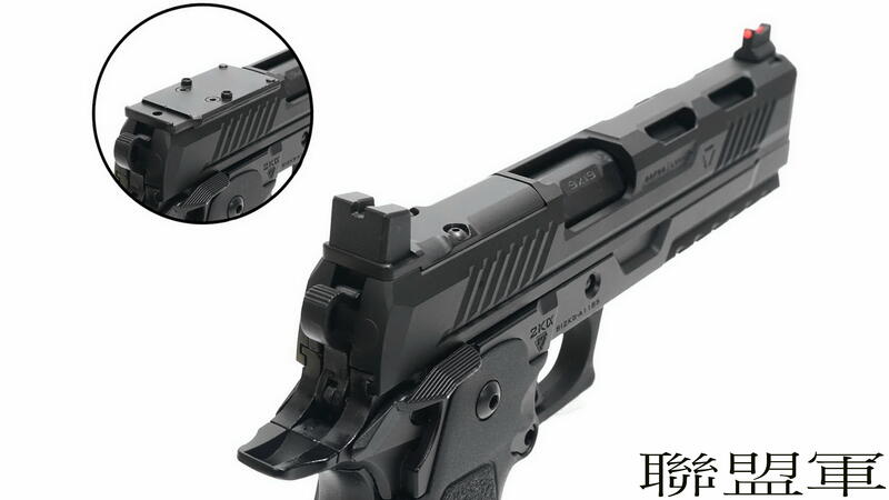 【聯盟軍 生存遊戲專賣店】EMG SI 2Kα / 2Ka HI-CAPA 2011 RMR 授權刻字 鋁滑套 瓦斯手槍 | 露天市集 | 全 ...