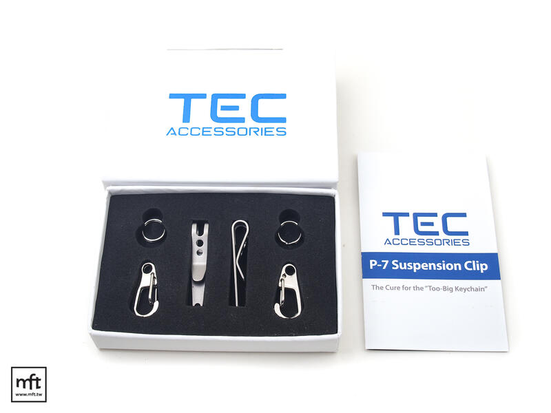 MFT 美國 TEC Accessories P-7 Suspension Clip 背夾扣 鑰匙圈 EDC | 露天市集 | 全台最大的網路購物市集