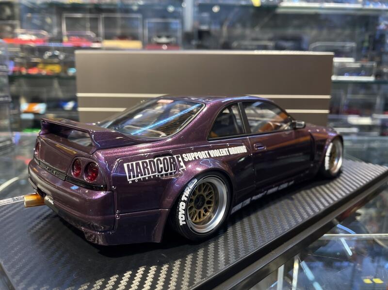 吉華@ 1/18 Ignition IG3032 PANDEM GT-R (BCNR33) Purple | 露天市集 | 全台最大的網路購物市集