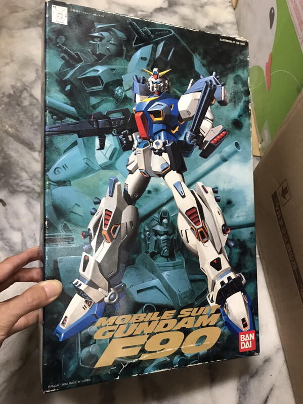 早期鋼彈組裝老模型 機動戰士 F90 1/100 1:100 三種武裝 | 露天市集 | 全台最大的網路購物市集