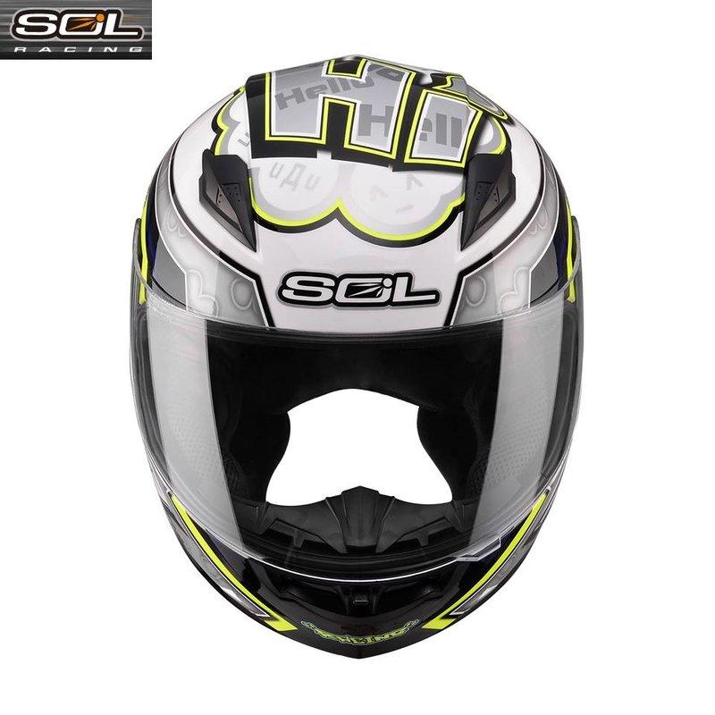 ~Bestlove~ 台中倉儲 SOL SF-2/SF2 HELLO-白銀 小帽體/輕量化/加送防摔手套 | 露天市集 | 全台最大的網路購物市集