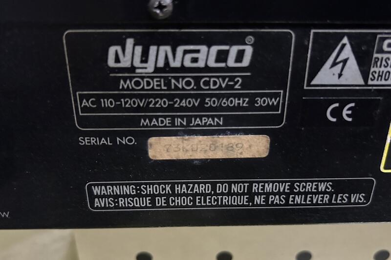 老楊音響 二手dynaco CDV-2 真空管CD播放器 PRO音量控制 新換雷射模組 品相尚佳良品 廉售 | 露天市集 | 全台最大的網路購物市集