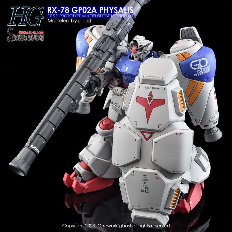王城玩具 炎水貼 HG 鋼彈 GP02 A 專用水貼 CGHG72 | 露天市集 | 全台最大的網路購物市集