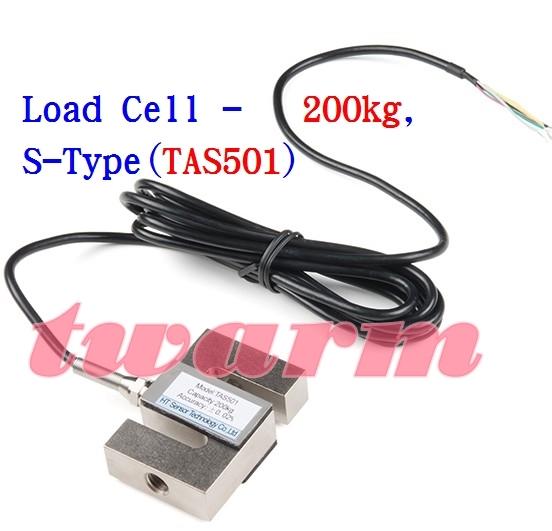 《德源科技》含稅 Sparkfun原廠 Load Cell - 200kg, S-Type (TAS501)秤重傳感器 | 露天市集 | 全台 ...