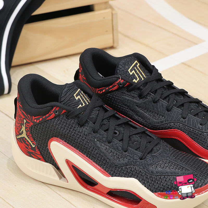 球鞋補習班 NIKE JORDAN TATUM 1 PF ZOO 裸空 黑紅 JT1 籃球鞋 耐磨 DX6734-001 | 露天市集 | 全 ...