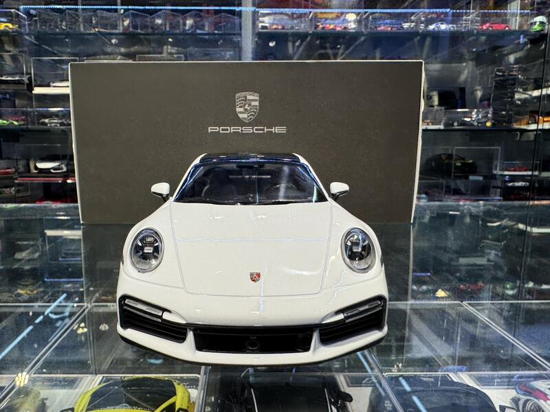 吉華@ 1/18 原廠 Porsche 911 Turbo S Type 992 2022 White | 露天市集 | 全台最大的網路購物市集
