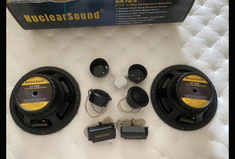 高cp值德國NUCLEARSOUND GS165 二音路 6.5吋喇叭非MOREL RAINBOW DLS GB | 露天市集 | 全台最大的網路購物市集