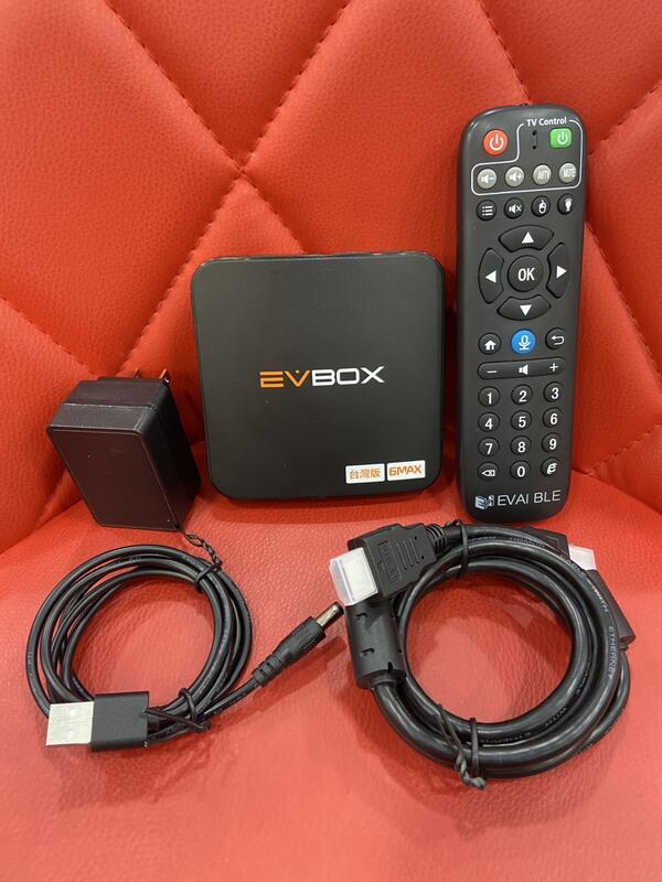 【艾爾巴二手】EVBOX 6MAX 易播盒子 4G/64G 純淨版#二手電視盒#板橋店1E8C7 | 露天市集 | 全台最大的網路購物市集