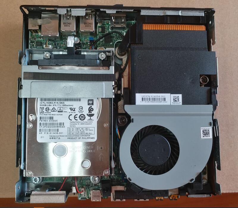 二手 HP 惠普 EliteDesk 800 G3 65W 商用迷你桌上型電腦 Intel六代CPU LGA1151腳位 | 露天市集 | 全 ...