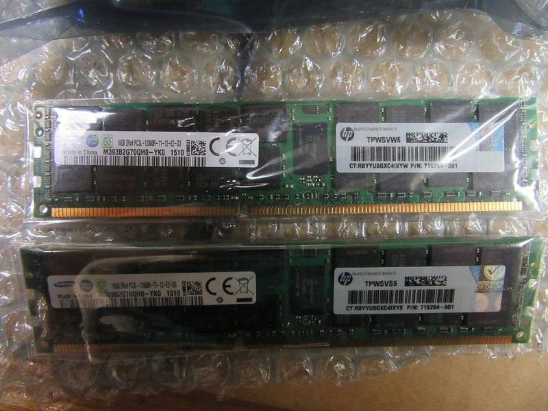 普羅米修斯★HP DL360p G8 記憶體 715284-001 16G DDR3-1600 PC3L-12800R | 露天市集 | 全台最大的網路購物市集