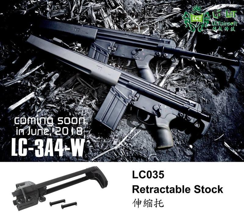 【聯盟軍 生存遊戲專賣店】LCT LC-3 Series G3 鋼製伸縮槍托 LC-035 | 露天市集 | 全台最大的網路購物市集