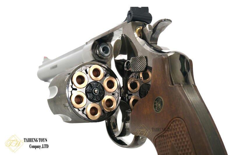 【重裝武力】UShot UMAREX S&W M29 / M629 CNC 不銹鋼+鋁合金彈輪 6入裝彈殼 | 露天市集 | 全台最大的網路購物市集