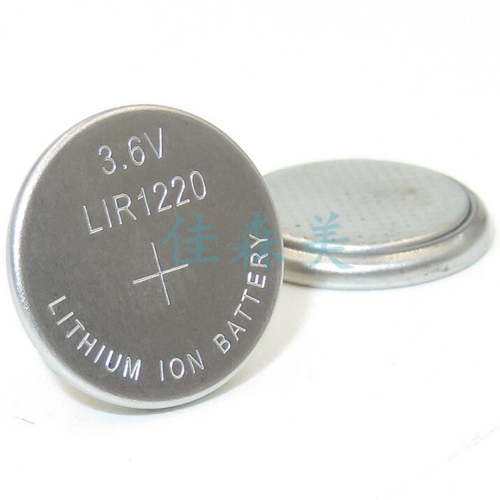 LIR1220可充電紐扣電池3.6V可代替CR1220扣式鋰離子充電電池3.6V | 露天市集 | 全台最大的網路購物市集