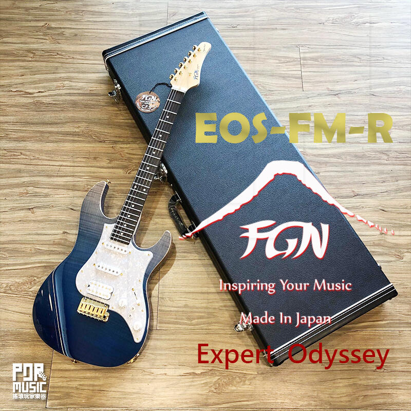 【搖滾玩家樂器】全新 公司貨 富士弦 FGN EOS-FM-R NBG FUJIGEN EOS系列 電吉他 日廠 硬盒 | 露天市集 | 全台 ...