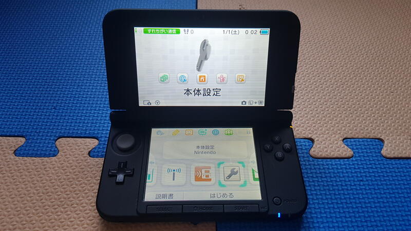 【回憶瘋】售3DS LL 藍色機(已改機.內建遊戲) 贈送32G卡(內附遊戲) 8成5新 | 露天市集 | 全台最大的網路購物市集