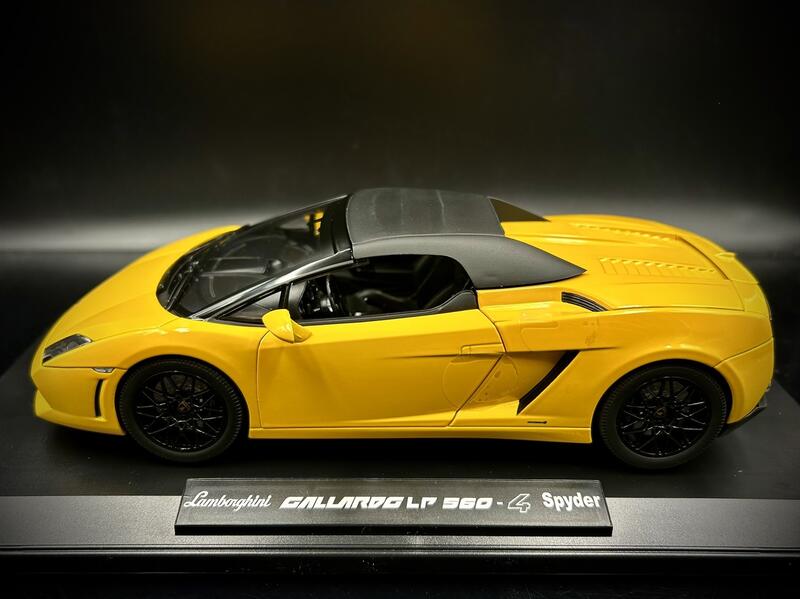 【收藏模人】Norev Lamborghini Gallardo LP 560-4 Spyder 黃 1:18 1/18 | 露天市集 | 全台最大的網路購物市集