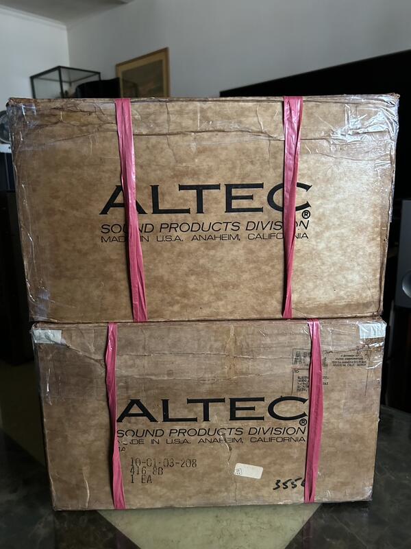 老楊音響 龍飛了 金蛇起舞祝新一春快樂健安 精品釋出ALTEC 416B 8歐姆 庫存新品廉售 | 露天市集 | 全台最大的網路購物市集