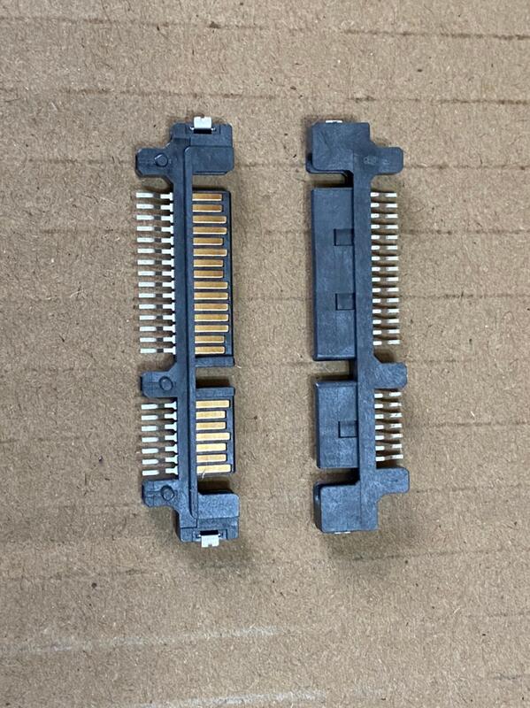 【IF】SATA 22pin 公 連接器,90度,SMD,7+15P connector SSD 沉板式 接頭 | 露天市集 | 全台最大的 ...