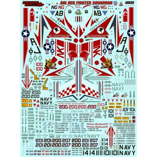 Fightertown_1/48_USN F-14A, VF-1/211/14/11/24 多款塗裝_48091 | 露天市集 | 全台最大的 ...