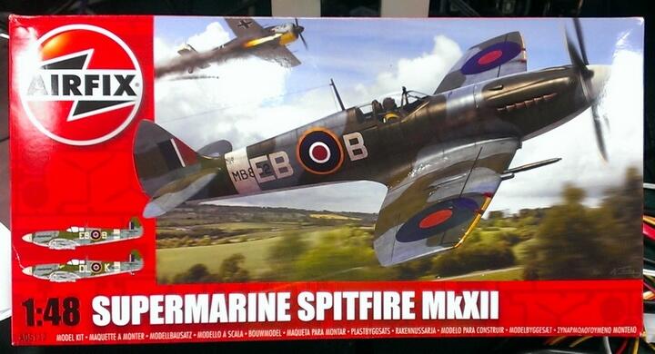 Airfix 1/48 Spitfire Mk.12 (噴火12 型) 塑膠組裝模型_A05117A | 露天市集 | 全台最大的網路購物市集
