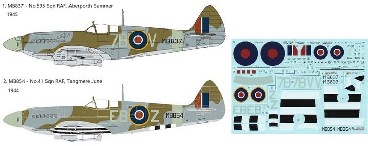 Airfix 1/48 Spitfire Mk.12 (噴火12 型) 塑膠組裝模型_A05117A | 露天市集 | 全台最大的網路購物市集