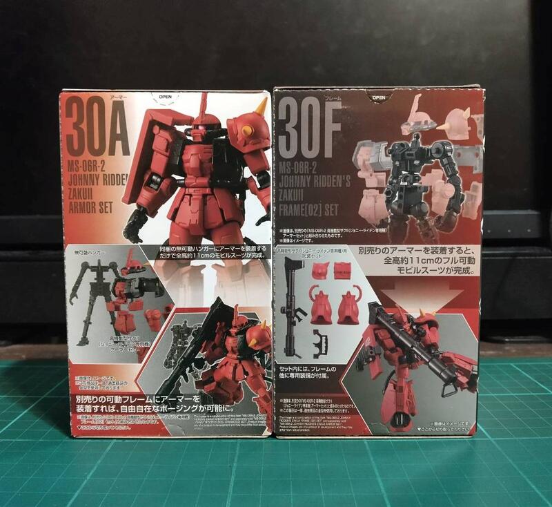 特價2天 鋼彈 G-FRAME 10 30A+30F MS-06R-2 JOHNNY RIDDEN'S ZAKU II | 露天市集 | 全台最大的網路購物市集