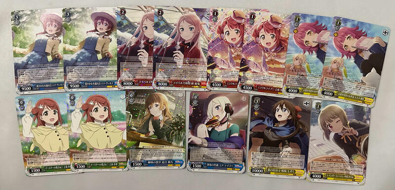 WS LoveLive (16張) SIN/W109 R 閃 | 露天市集 | 全台最大的網路購物市集