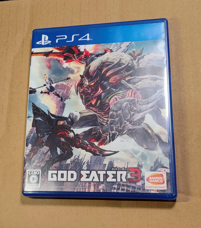 PS4日版遊戲- GOD EATER 3 噬神者3（瘋電玩）無刮 | 露天市集 | 全台最大的網路購物市集