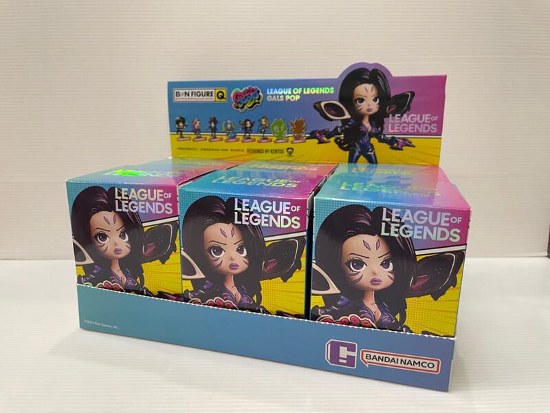 BANDAI GALS POP 英雄聯盟 LOL 迷你盲盒 一中盒6入 (23241) | 露天市集 | 全台最大的網路購物市集
