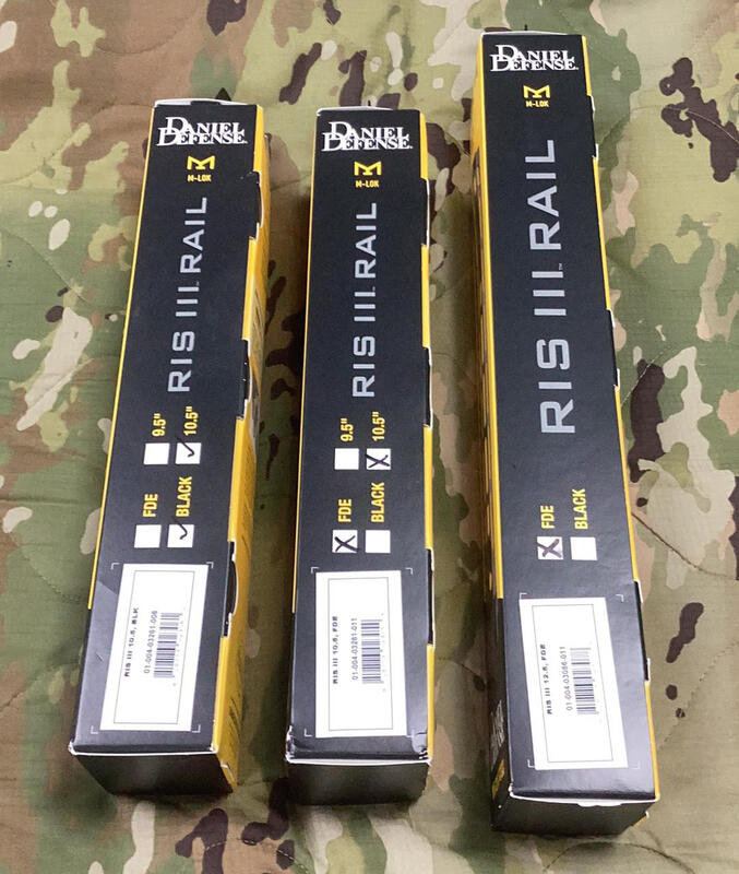原廠DANILE DEFENSE 新款 RIS III RAIL 全新真品-現貨 | 露天市集 | 全台最大的網路購物市集