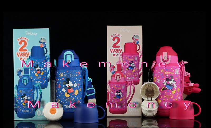 THERMOS膳魔師 FHO-600WFDS 不銹鋼真空兒童兩用水壺 保溫瓶 2WAY 600ML 米奇 米妮 | 露天市集 | 全台最大的網路購物市集
