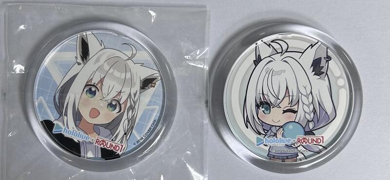 [ALG] 現貨 Hololive Round 1 壓克力磁鐵 2個一組 白上吹雪 白上フブキ | 露天市集 | 全台最大的網路購物市集