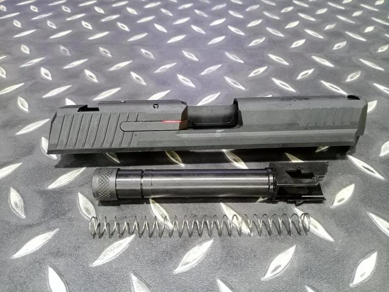 【我愛杰丹田】RA-TECH Marui HK.45 CNC 鋼製 滑套 & 外管組 14MM CW | 露天市集 | 全台最大的網路購物市集