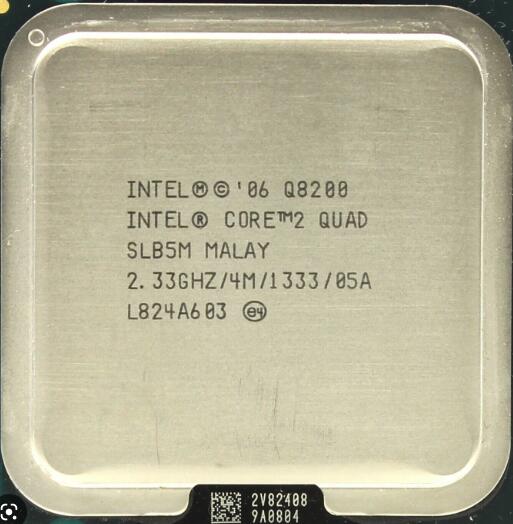 Intel(R) Core(TM)2 Quad Q8200 LGA775 @ 2.33GHz, 95 W 附散熱膏保測3 | 露天市集 | 全 ...