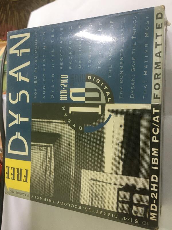 全新庫存 空白磁碟片10片裝 DYSAN 5.25吋1.2M FIOPPY DISKETTES MD-2HD,, | 露天市集 | 全台最大的 ...