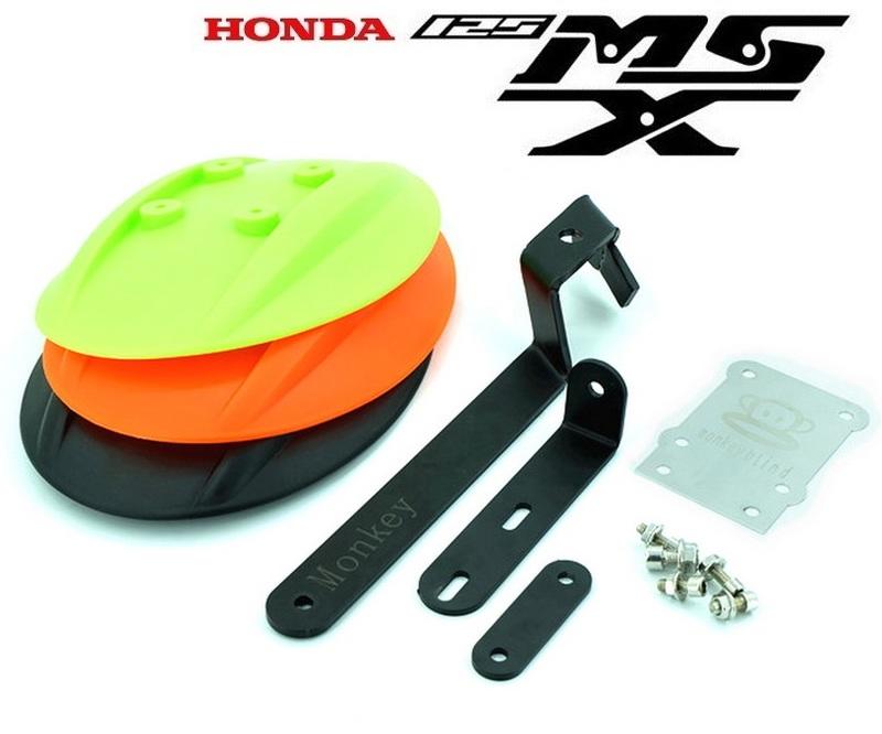摩托車改裝 HONDA 本田 MSX SF MX150 猴子圖案 Monkey LOGO 單支架 通用後土除 後擋泥板 | 露天市集 | 全台 ...