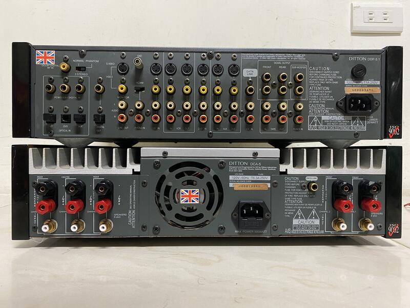 英國 DITTON DDP-5.1 前級 DCA-5 五聲道後級擴大機 THX 英國製造 120W(8歐姆) ~ | 露天市集 | 全台最大的網路購物市集