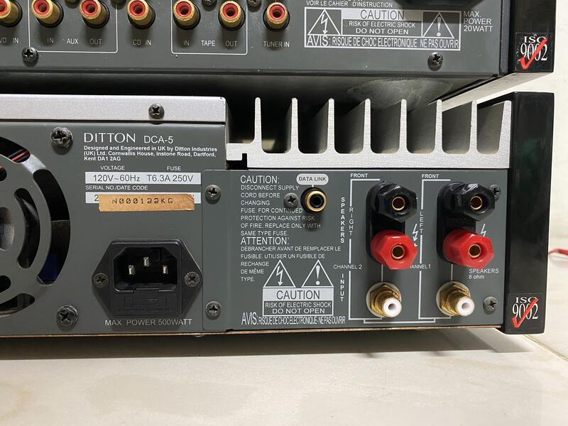 英國 DITTON DDP-5.1 前級 DCA-5 五聲道後級擴大機 THX 英國製造 120W(8歐姆) ~ | 露天市集 | 全台最大的網路購物市集