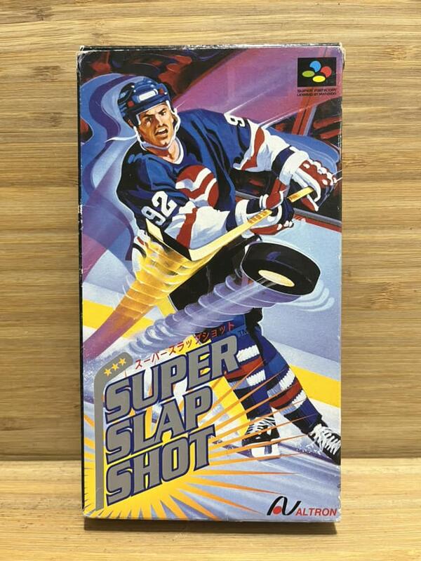 日版超級任天堂SFC卡帶 Super Slap Shot 冰上曲棍球 | 露天市集 | 全台最大的網路購物市集