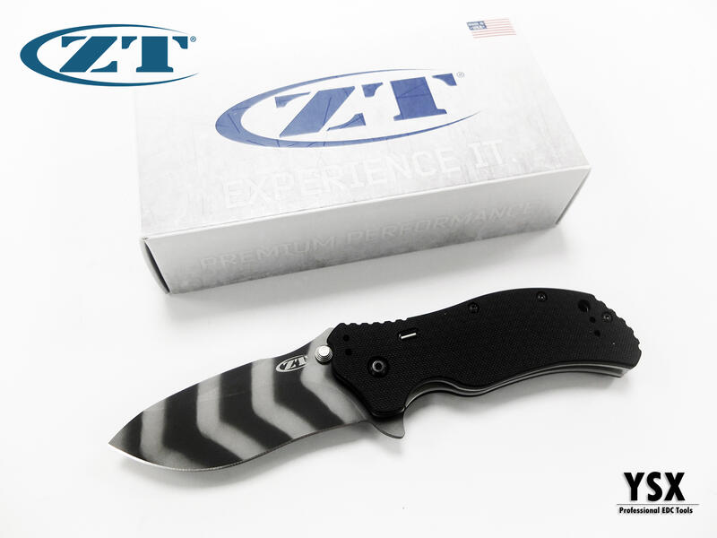 Zero Tolerance美國ZT折刀CPM S30V粉末鋼虎斑面G10握柄內鑲氚管【ZT0350TSTR】 | 露天市集 | 全台最大的 ...