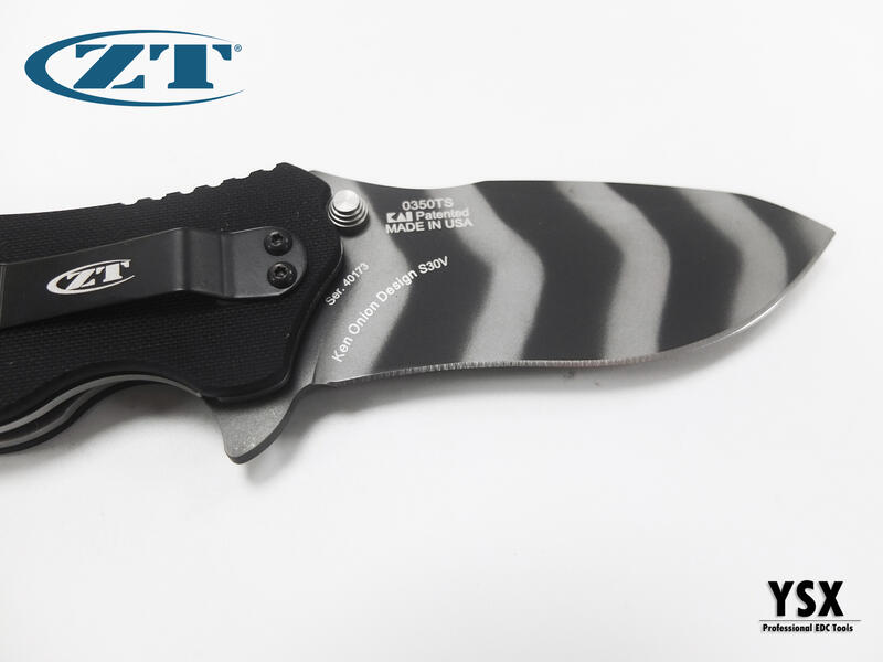 Zero Tolerance美國ZT折刀CPM S30V粉末鋼虎斑面G10握柄內鑲氚管【ZT0350TSTR】 | 露天市集 | 全台最大的 ...