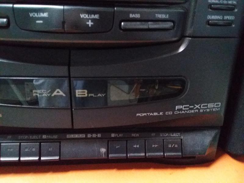 二手 JVC PC-XC50 Boom Box 6 Disc +1 CD Changer, Dual Cassette | 露天市集 | 全台 ...