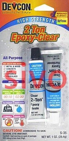 ☆SIVO電子商城☆美國大廠 德維康 AB膠 AB劑 透明無色 AB膠 DEVCON S-35 2頓透明黏膠 高強度 | 露天市集 | 全台最大的網路購物市集