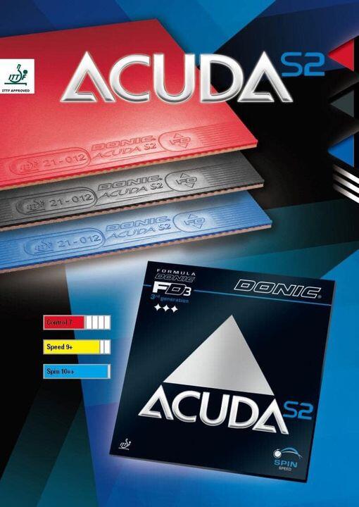 ★波爾桌球★ DONIC ACUDA S2 藍色面膠【彩色膠皮，代理商貨】國際桌總核准 | 露天市集 | 全台最大的網路購物市集