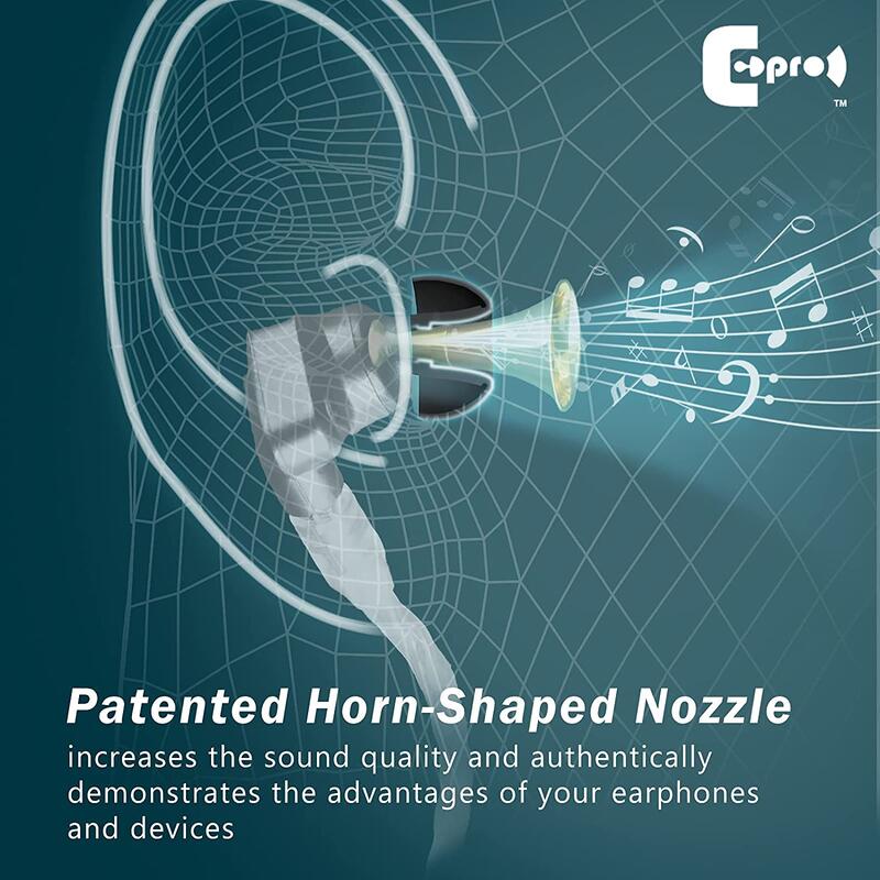 新竹立聲 ─ ePro EP00 3.7mm 號角塞 Horn-Shaped Ear Tips | 露天市集 | 全台最大的網路購物市集