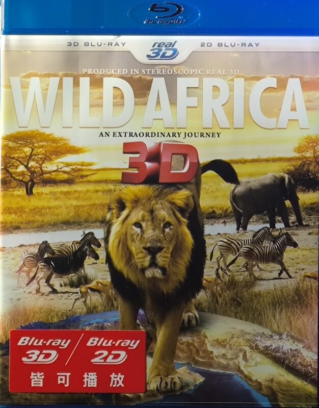 正版藍光BD 2D+3D野性非洲 | 露天市集 | 全台最大的網路購物市集