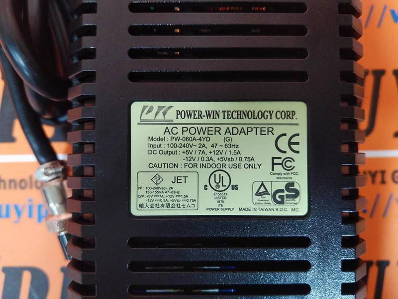[工控網] POWER-WIN PW-060A-4YD AC POWER ADAPTER | 露天市集 | 全台最大的網路購物市集