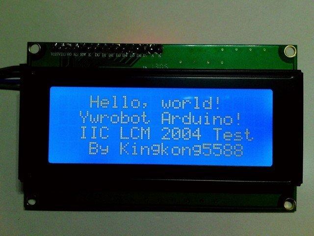 Arduino Hitachi HD44780U LCD LCM MODULE 2004 2004A 藍屏 5V | 露天市集 | 全台最大的 ...