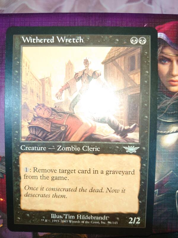 魔法風雲會 萬馬千軍 (LGN) 枯萎卑劣者 Withered Wretch(中文)(英文) | 露天市集 | 全台最大的網路購物市集